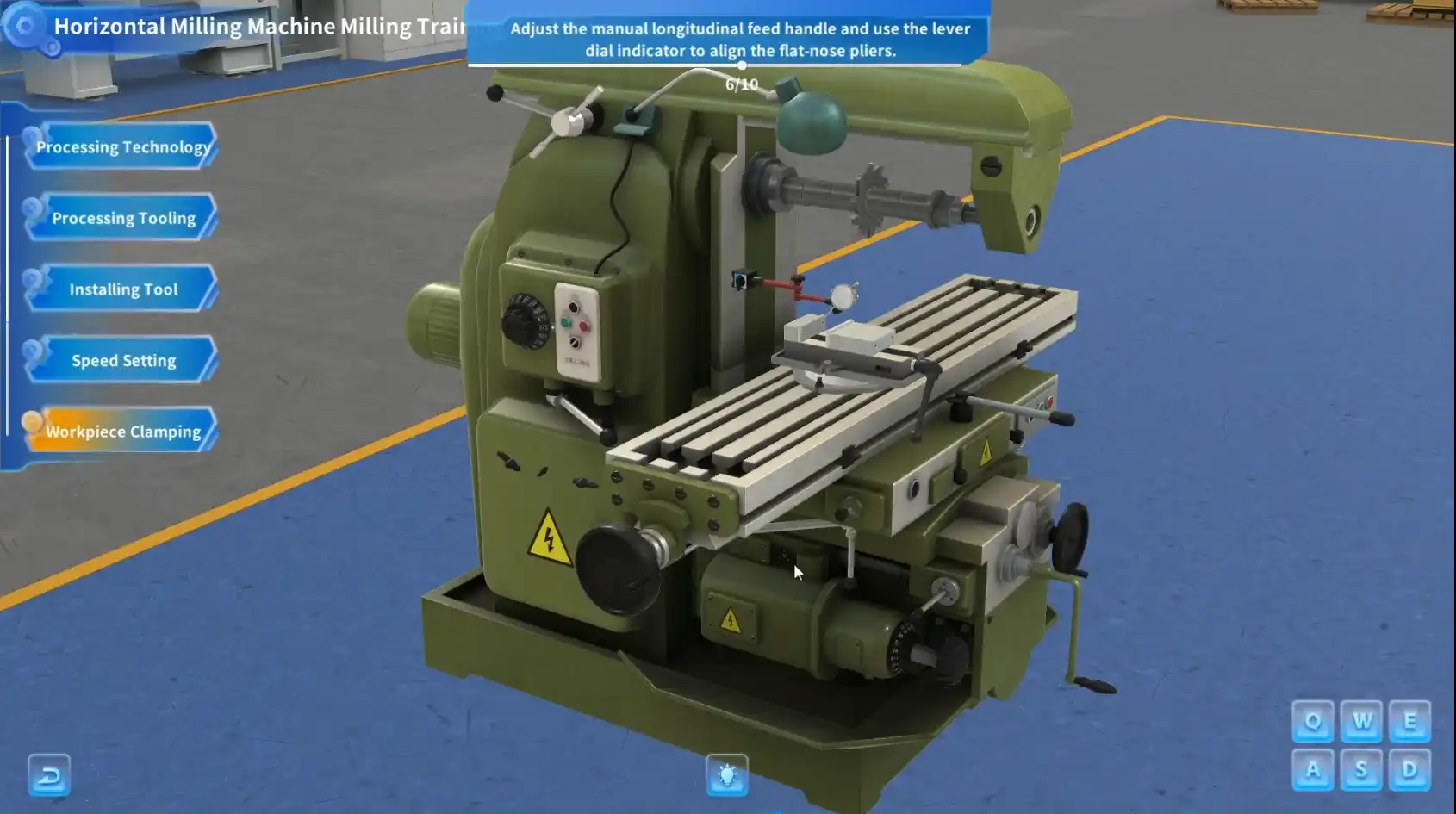 Milling Machine Processing Technology Simulation Training System - Richter